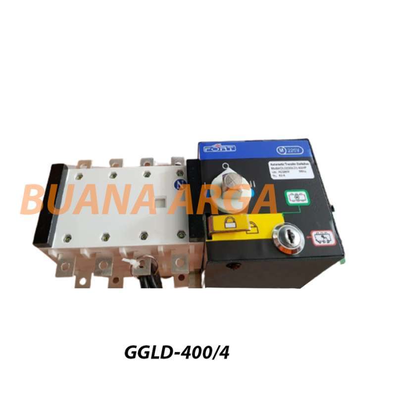 Jual Automatic Transfer Switch / Ats 4 Pole 400a On - Off - On Ggld-400 ...