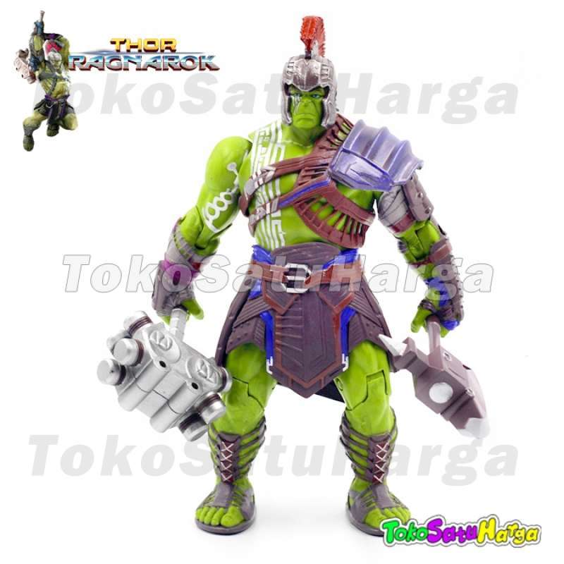 Promo Action Figure Hulk Gladiator Thor Ragnarok Movie Marvel Figure ...