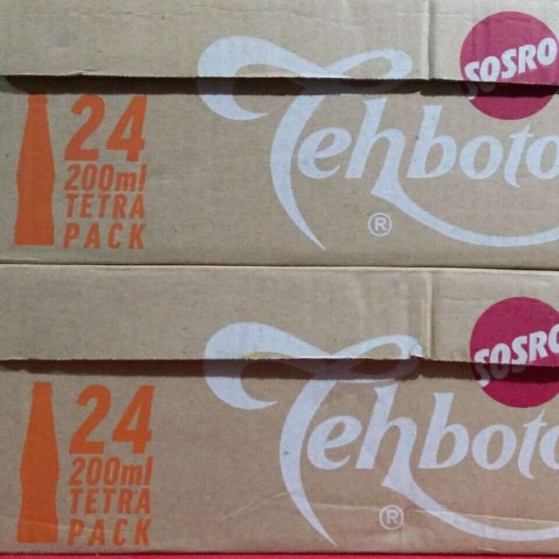 Promo Teh Botol Sosro Original Kotak - 200 Ml (kemasan Karton) Diskon ...