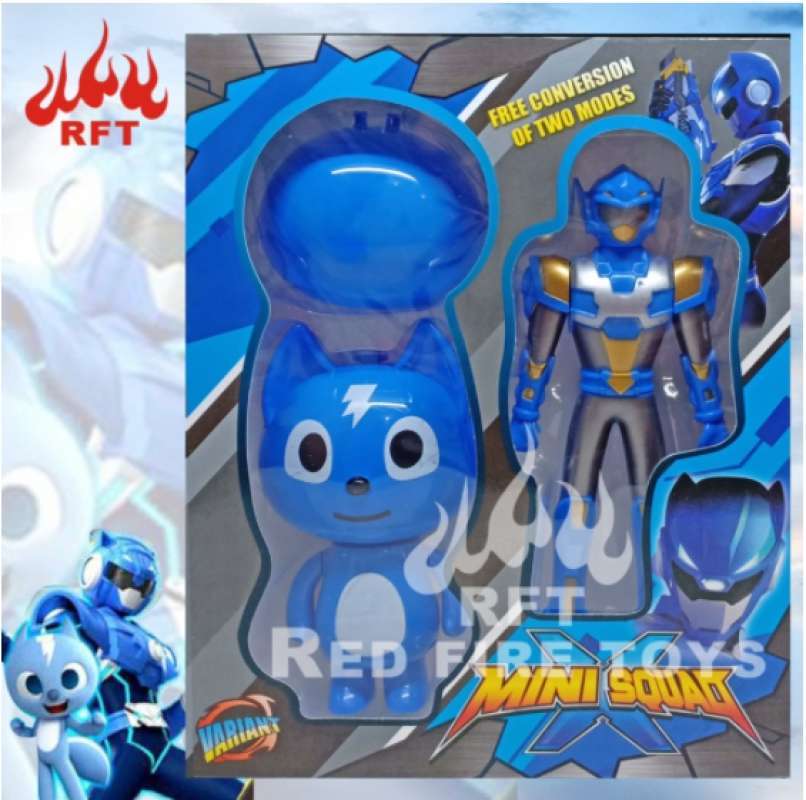 Jual Mainan Mini Force Ranger Robot Dan Maskot Miniforce Sammy Volt ...
