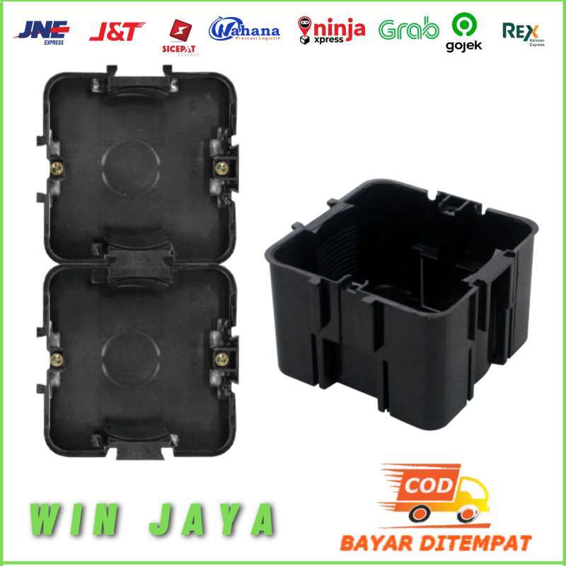 Promo Broco Inbow Dus Box Ib Dus Box Hitam Penahan Saklar Stop Kontak ...