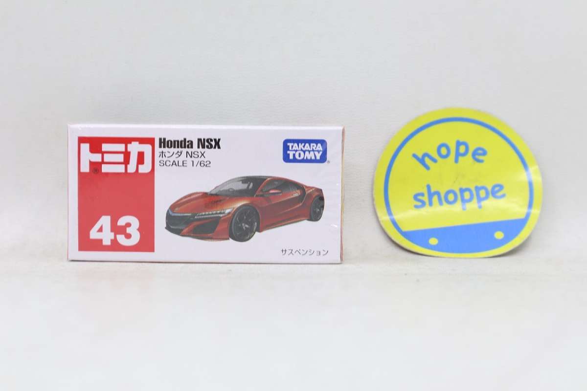 Jual Tomica Regular 43 Honda NSX Red Original Takara Tomy Diecast Mobil JDM di Seller hopeshoppe ...