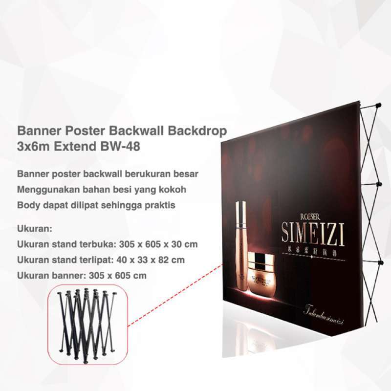 Daftar Harga Stand Display Banner 💯 Original & Spesifikasi Lengkap Mei 2025