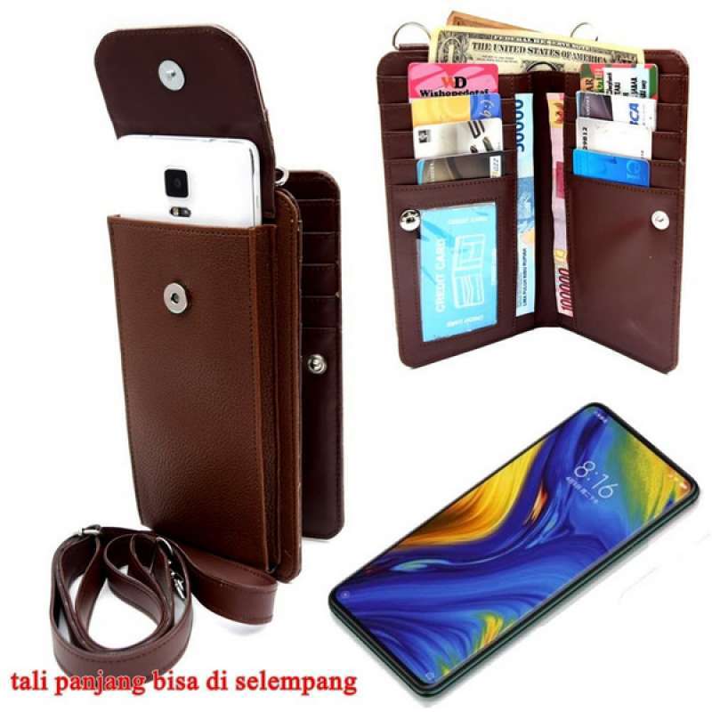 Jual Dompet Kulit Pria Wanita Mini Sling Dompet Selempang Kulit Hp Di ...
