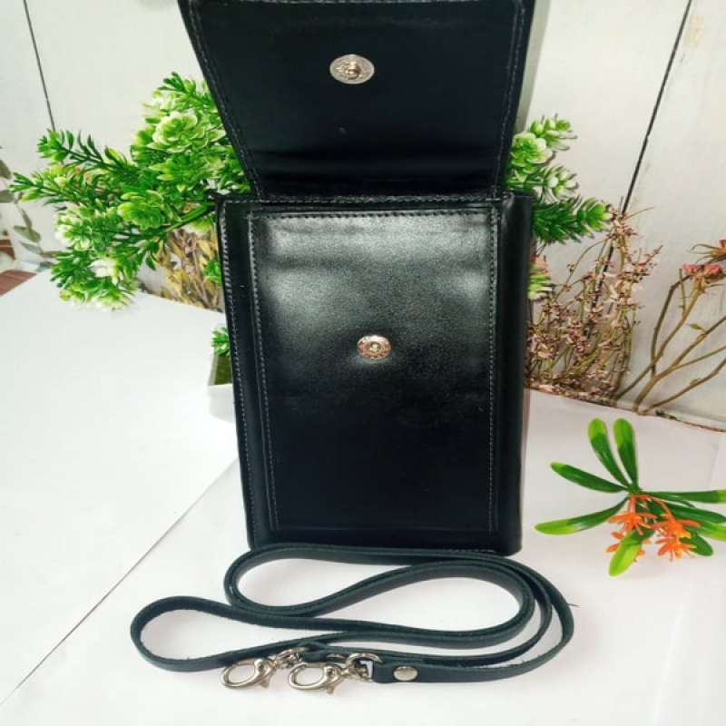 Jual Dompet Kulit Pria Wanita Mini Sling Dompet Selempang Kulit Hp Di ...