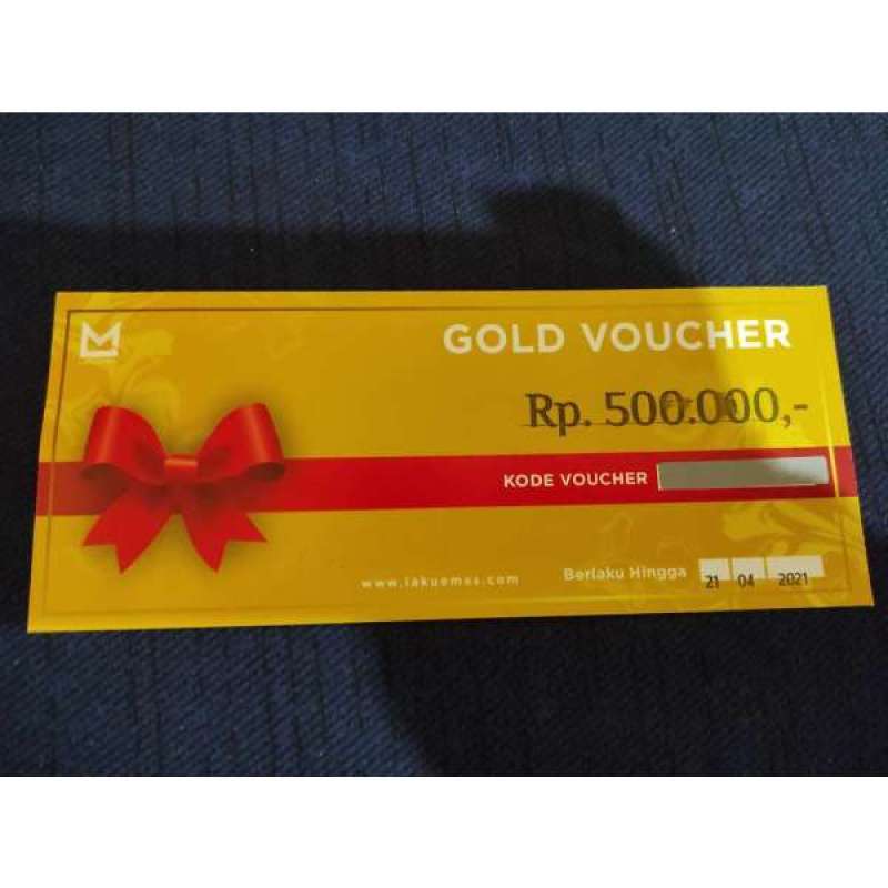 Jual Voucher Fisik Lakuemas Nominal 500 ribu di Seller SAK ONO NE ...