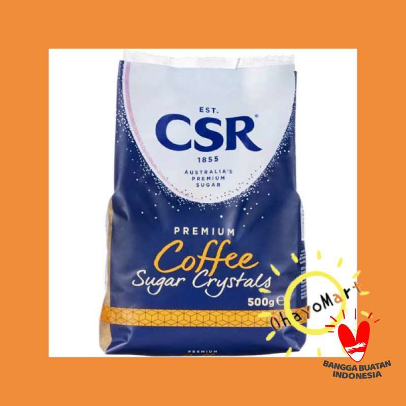 Jual CSR premium Coffee Sugar Crystal / Premium Sugar 500g di Seller ...