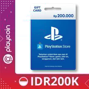 Promo Sony Playstation Network PSN IDR 200 Rb Digital Voucher Code 