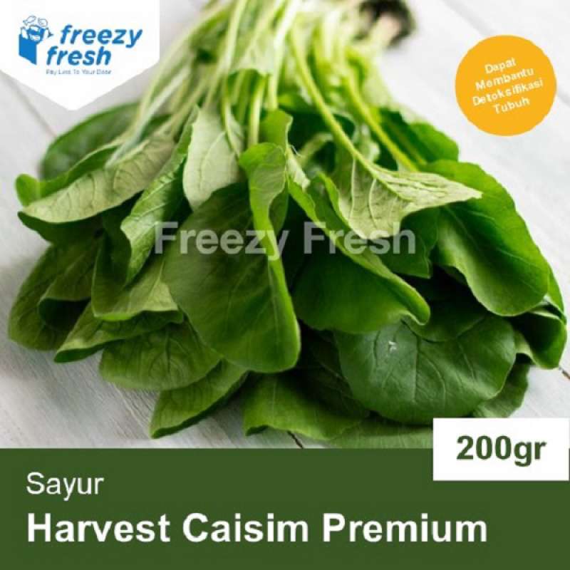 Jual Sayur Caisim Premium Harvest (Per 1 Pack 200 gr) di Seller Freezy ...