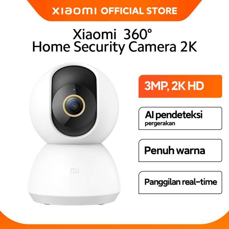 Promo Xiaomi Official Mi 360° Home Security Camera 3 MP 2K Ultra-Clear ...