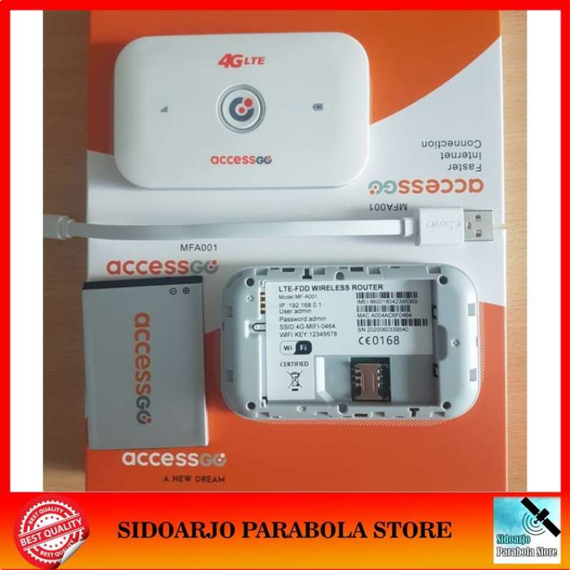 Jual Mifi 4g Lte Access Go Mf-a001 Modem Wifi Unlock All Operator ...