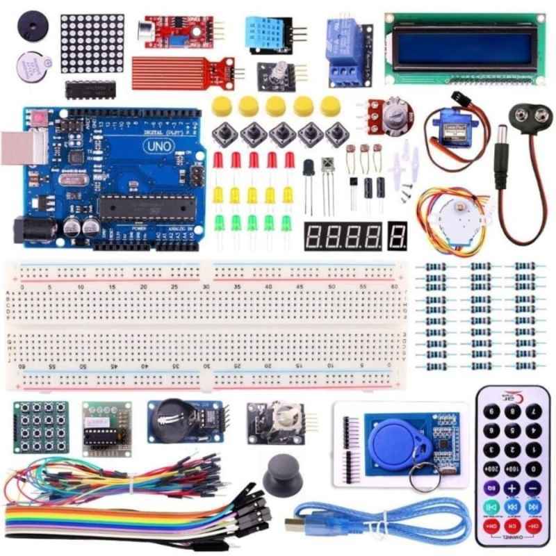 Jual Beginner Learning Kit Arduino Uno R3 Compatible Version Di