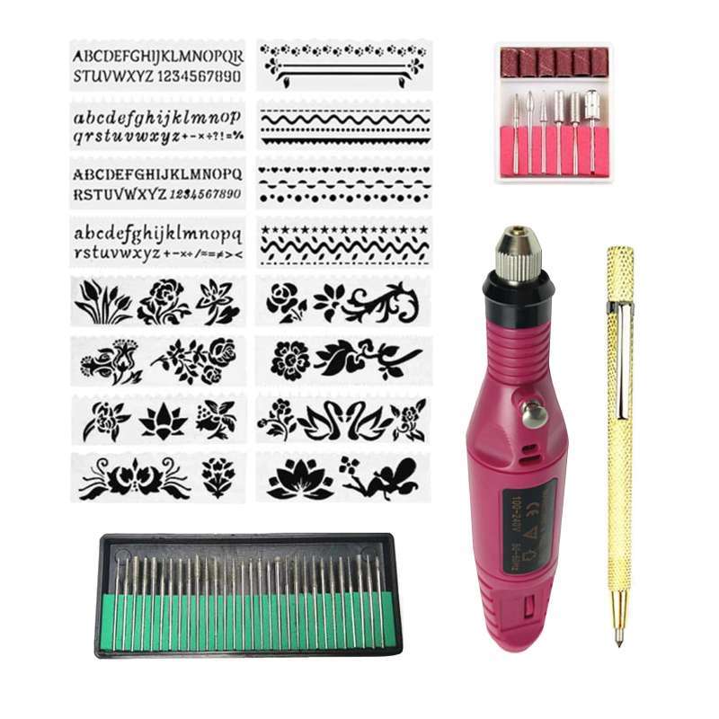 Promo Mini Engraving Tool Corded Variable Speed Engraver Pen Polishing ...