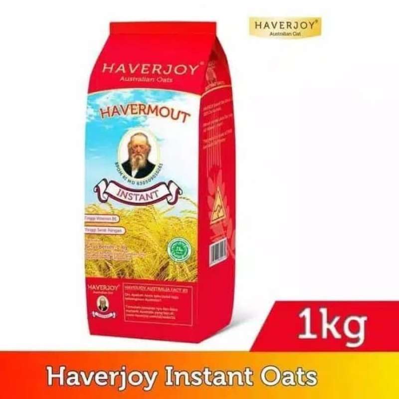 Jual Havermout Haverjoy Instant Oats 1kg 1 kg apermut oat di Seller The ...