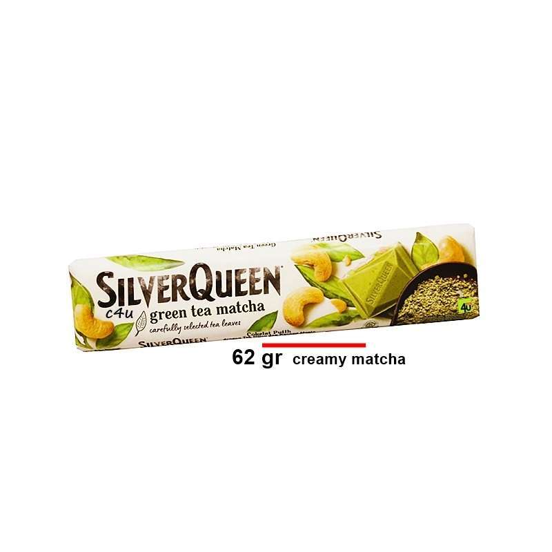 Jual Silverqueen Green Tea Matcha Chocolate - Silver Queen Cokelat ...