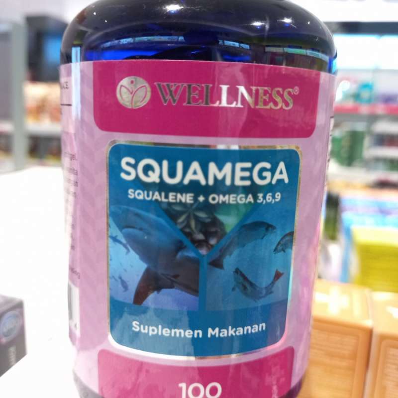 Promo Wellness Squamega Suplemen Kesehatan [100 Softgels] Diskon 40% Di ...