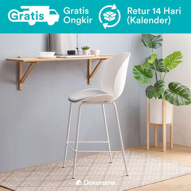 Jual Dekoruma Stan Counter Bar Stool | Kursi Bar Minimalis Modern ...