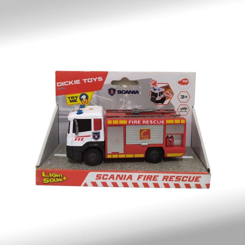 Jual Dickie Toys Scania Fire Rescue Truck Mobil Pemadam Kebakaran di ...