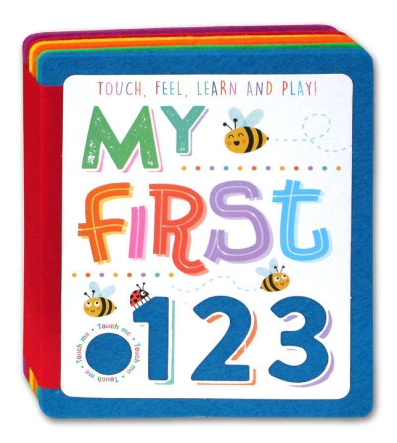 Jual My First 123 Touch & Feel Felt Board Books (KD) - Activity Book di ...