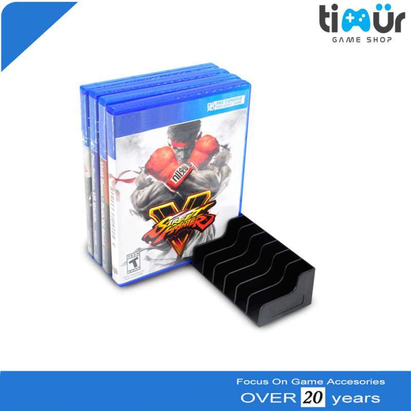Jual Dobe - Storage Stand Tempat Kaset Bd Cd Ps5 Ps3 Ps4 - Timur Game ...