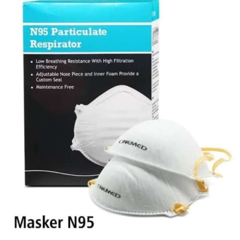 Promo Masker N95 Onemed isi 20 Pcs Diskon 27% di Seller Medicalogy ...