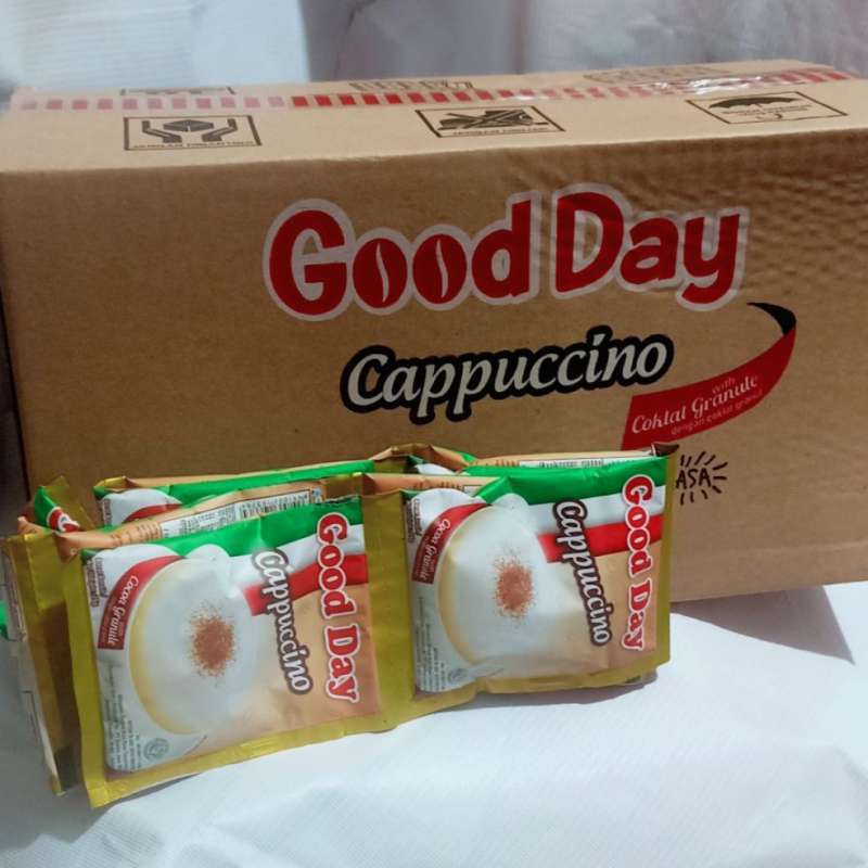 Jual Kopi Good Day Cappucino 25 Gr [1 Dus Isi 12 Renceng/120 Sachet] Di ...