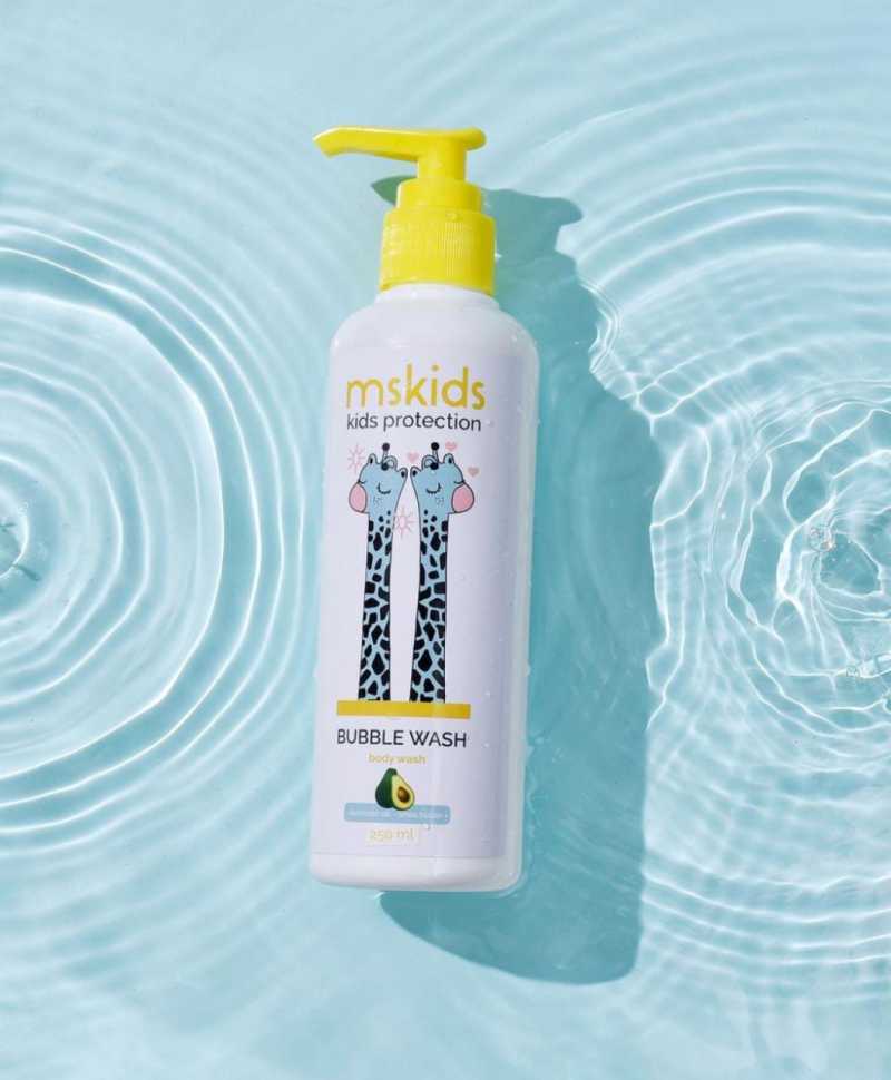 Jual MS GLOW KIDS Ms Kids Bubble Wash di Seller Skincaresku ...