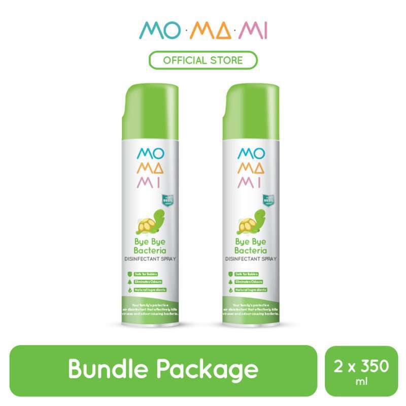 Promo Momami Baby Bundle Disinfectant 2 Pack [350 mL] - Disinfectant ...