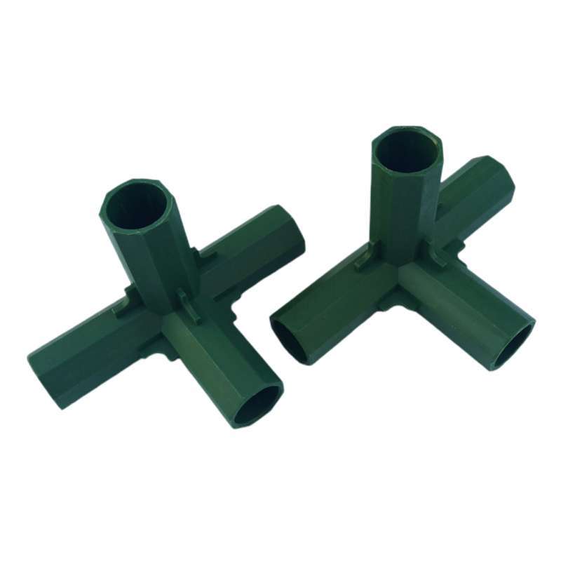 Jual 4 X Green Greenhouse Pipe Fittings Pvc Building Fittings Frame ...