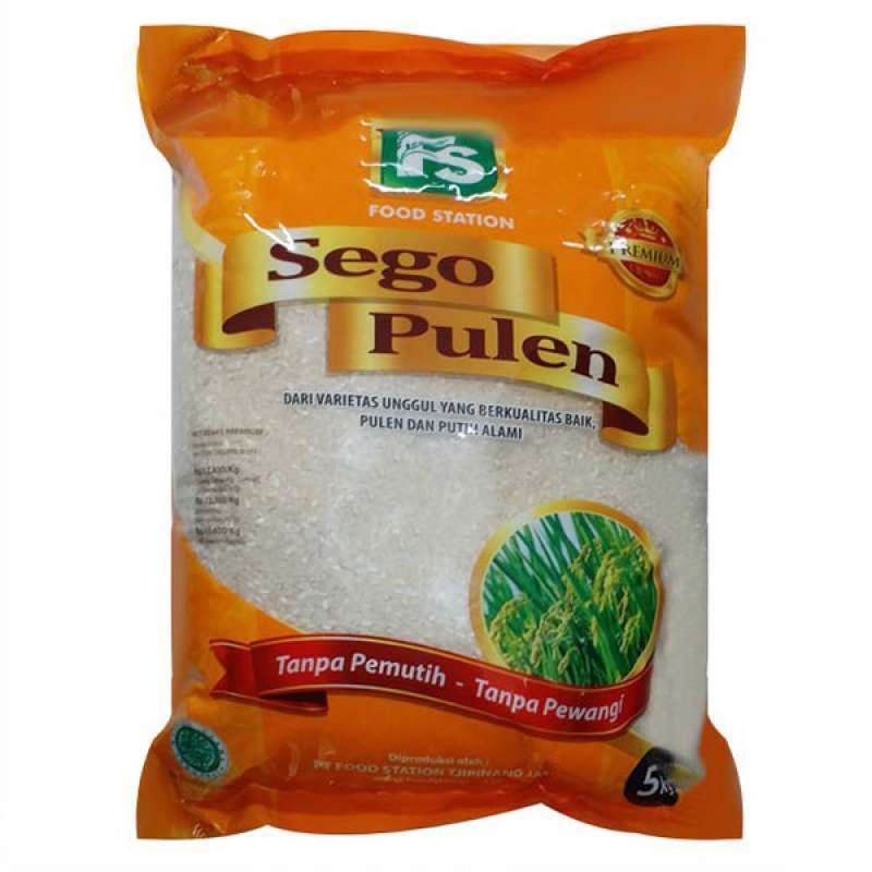 Jual Beras FS Sego Pulen 5 Kg di Seller Hypermart Depok Official Store ...