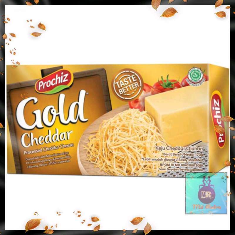 Jual Prochiz Gold 170 gr / Keju Prochiz Gold Cheddar / Keju Parut di ...