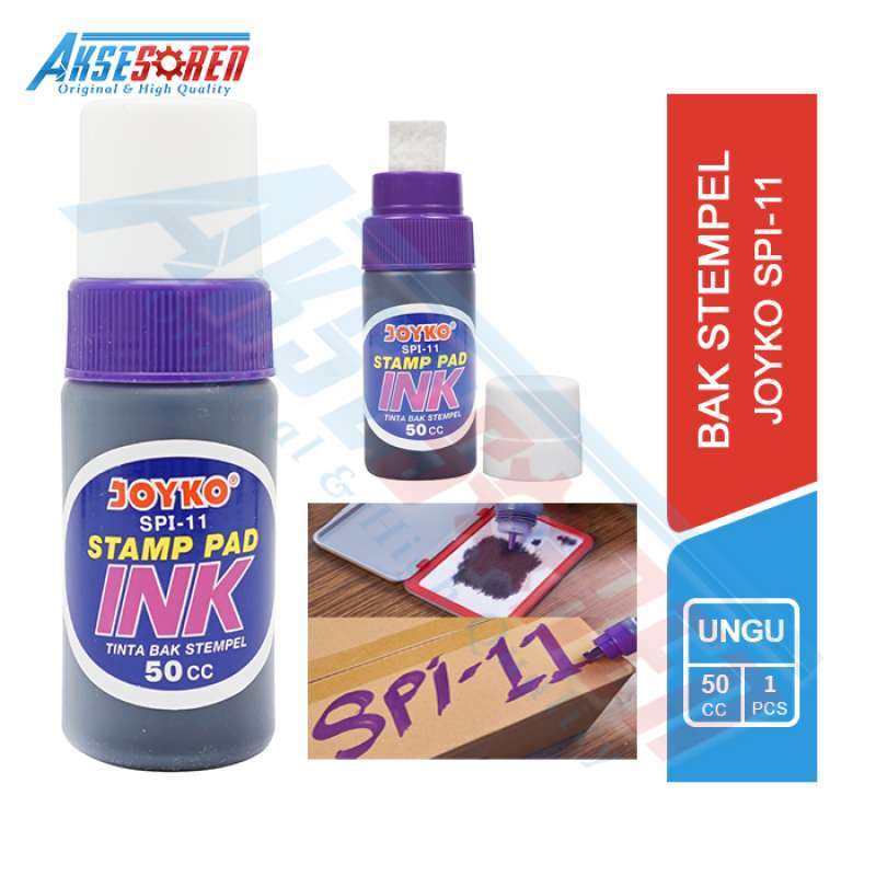 Jual Tinta Stamp Pad Bak Stempel Joyko [SPI-11/50cc] / Isi Stampel ...