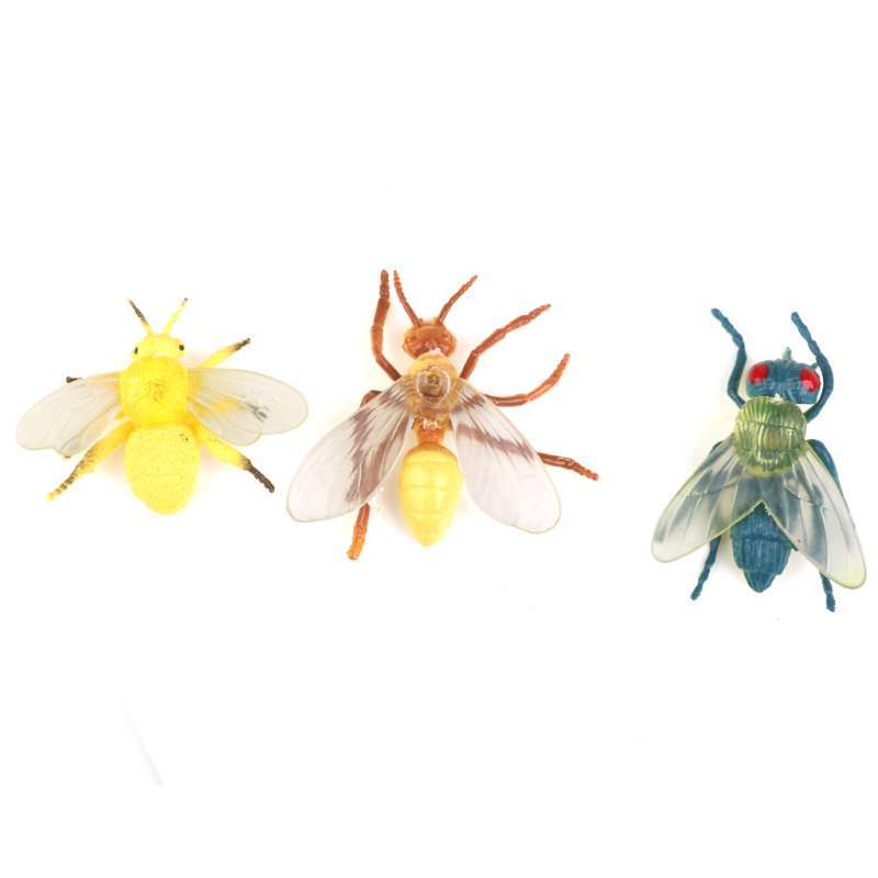 Jual 12 Plastic Halloween Insect Model Centipede Scorpion Fly Ant Trick ...