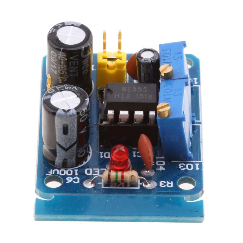 Jual NE555 Pulse Generator Adjustable Frequency Module 5-15V DC di ...