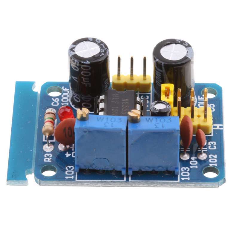 Jual NE555 Pulse Generator Adjustable Frequency Module 5-15V DC di ...