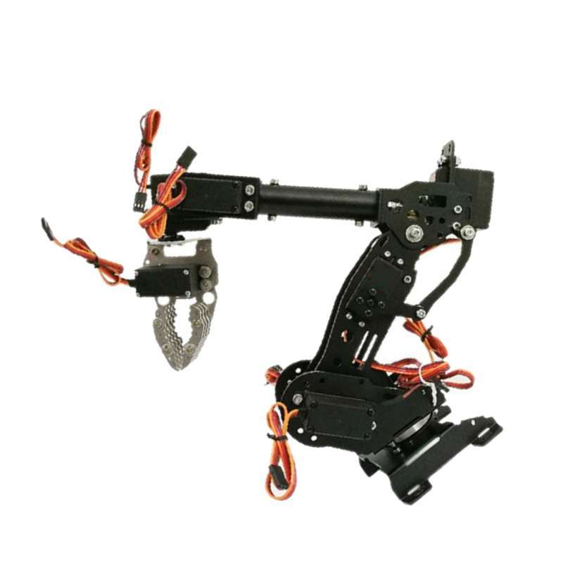 Jual Metal Smart 8dof Robotic Robot Mechanical Arm Gripper Kit With ...