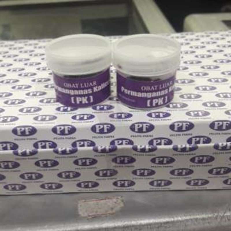 Jual Serbuk Pk (peka) Obat Kulit Kristal Permanganas Kalicius Di Seller ...