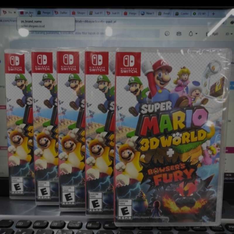 Promo Nintendo Switch Super Mario 3D World Browser's Fury Diskon 3% di ...