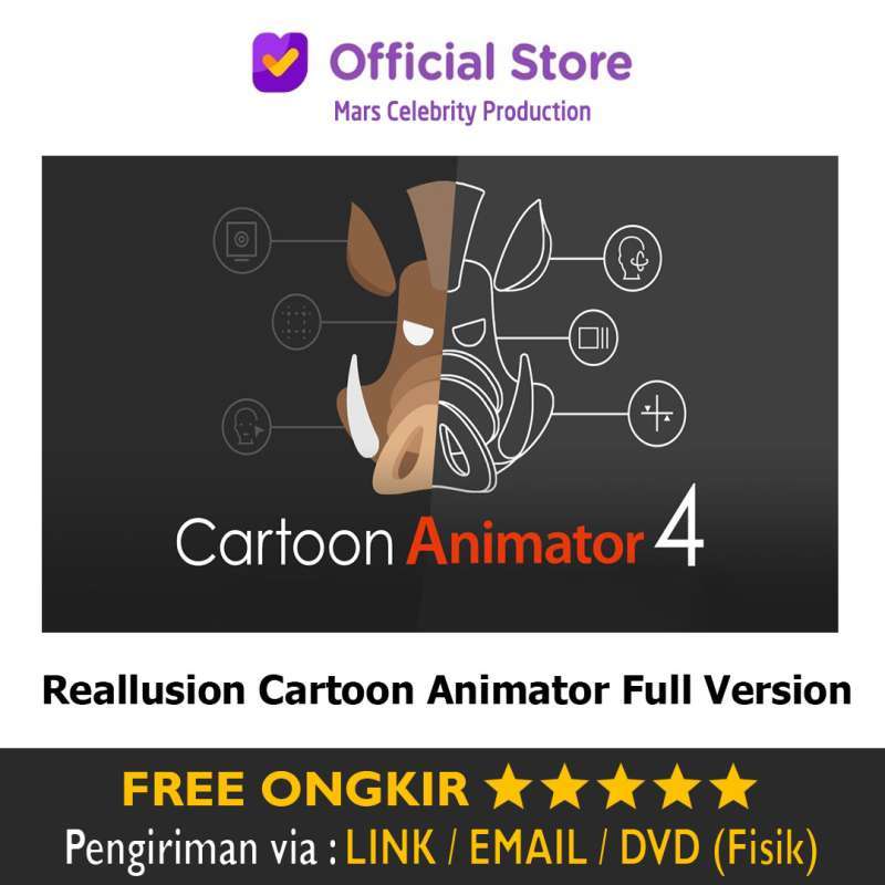 Jual Software Reallusion Cartoon Animator 4 PRO Full Version Terbaru ...