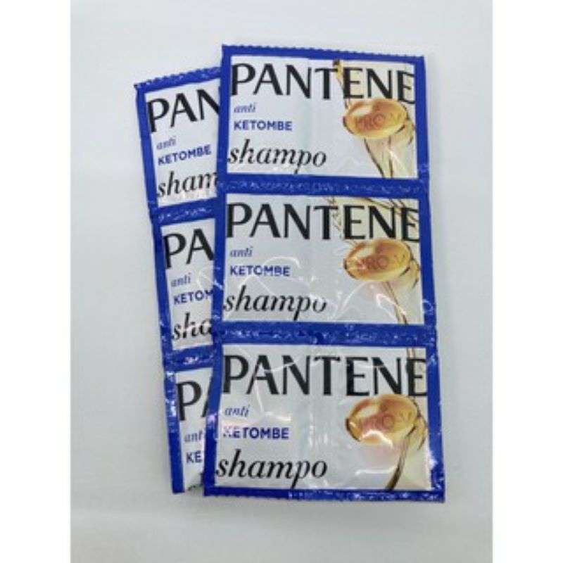 Promo Pantene Shampo Anti Ketombe [9ml X 1 Renceng] Biru Diskon 11% Di ...