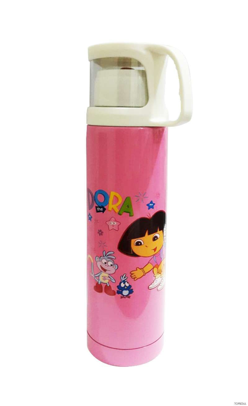 Jual Termos Disney Dora The Explorer - Botol Minum 500ml Tutup Gelas ...