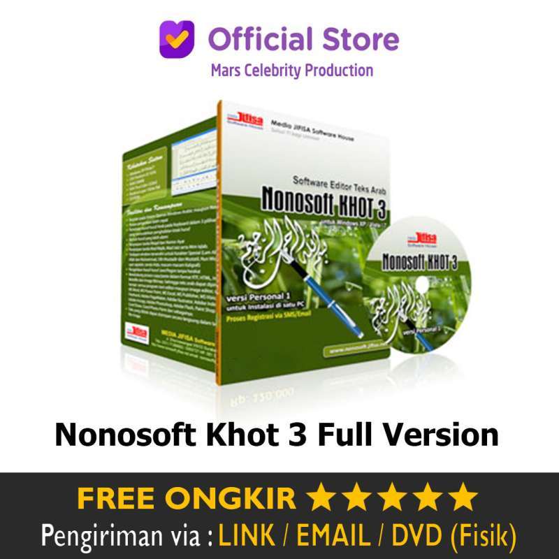 Jual Software Nonosoft Khot 3 Full Version Terbaru Pro - Editing Huruf Arab Di Seller Mars ...