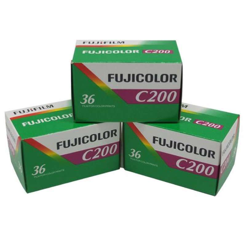 Jual Fuji Color Film C200 Degrees 36 Sheets - 3 Volumes di Seller ...