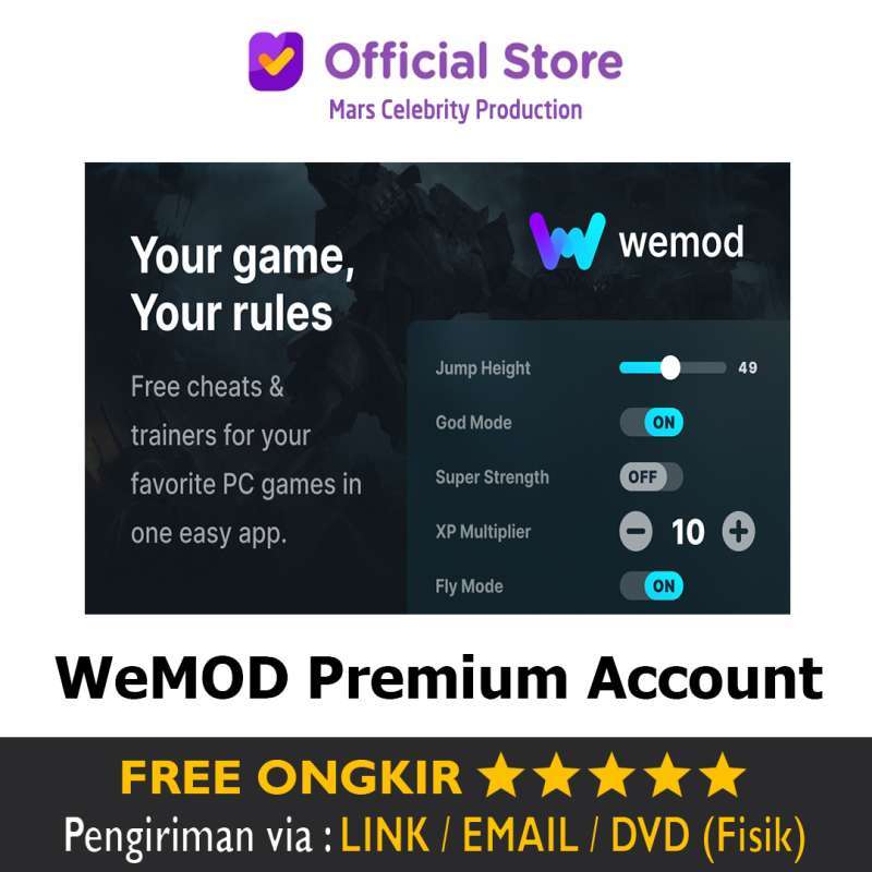Jual Wemod Premium Account Lifetime - We Mod Solusi Game Paling ...
