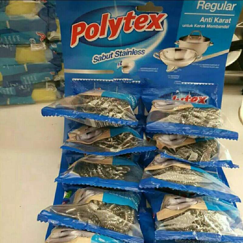 Jual sabut kawat stainless polytex/1 pcs di Seller Agen Sembako KUDO ...