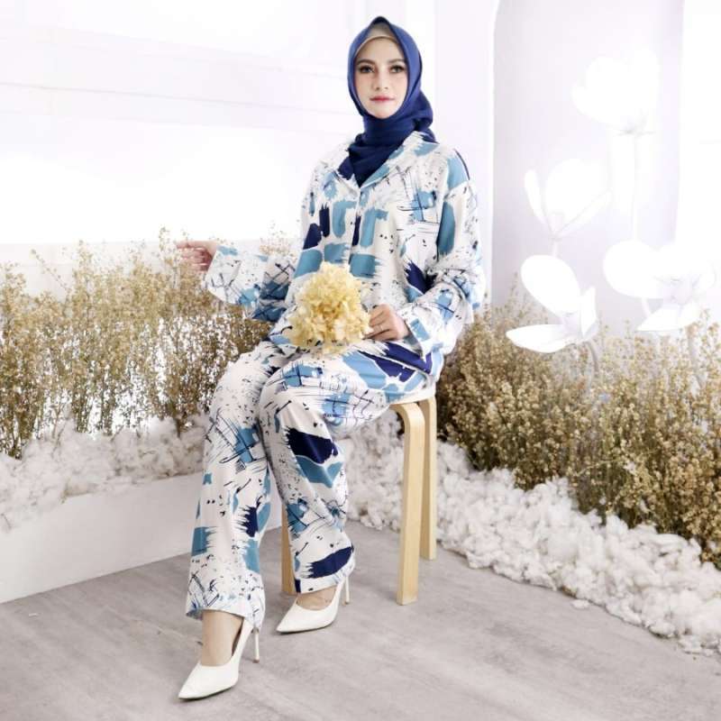 Baju Tidur Panjang Muslimah - Gaun Pesta Pernikahan dan Kondangan