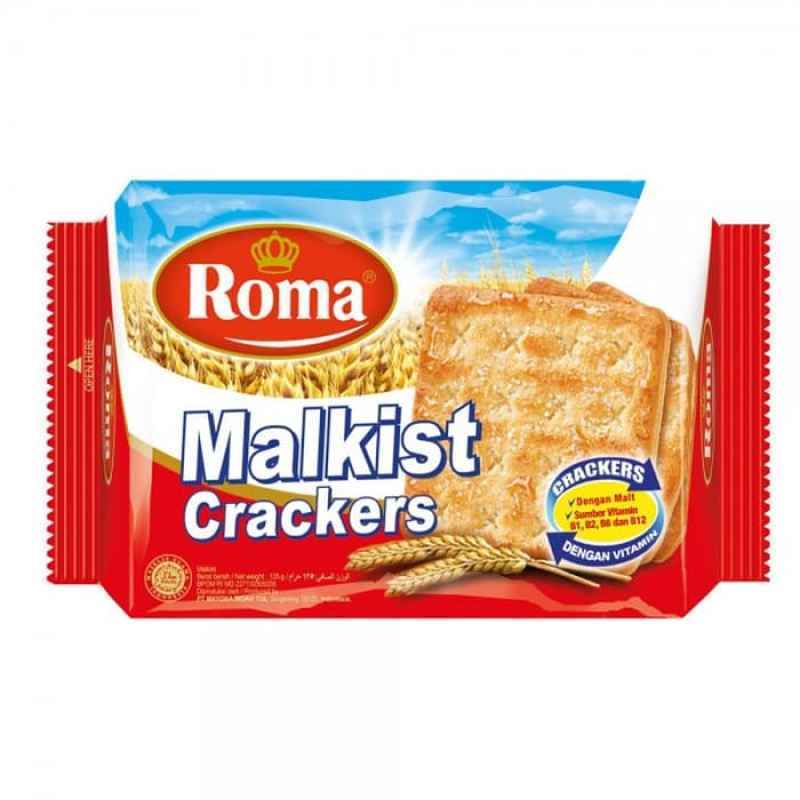 Jual Roma Malkist Crackers 135 G [1 Pack Isi 6 Pcs] Di Seller Agen ...