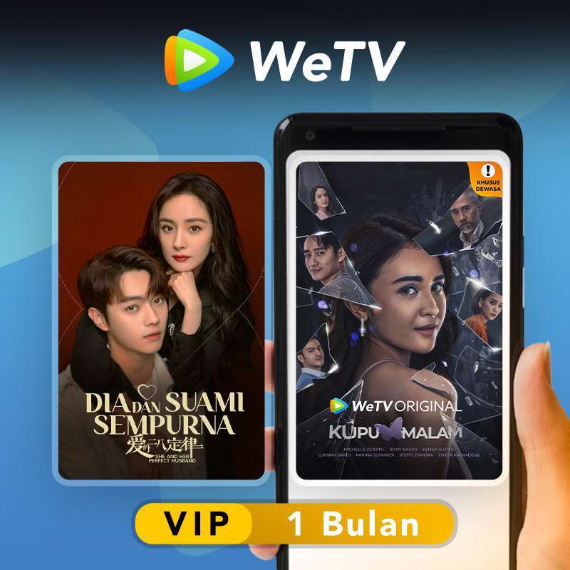 Jual Wetv Vip [30 Hari] Di Seller Wetv Indonesia - Gondangdia, Kota Jakarta Pusat | Blibli