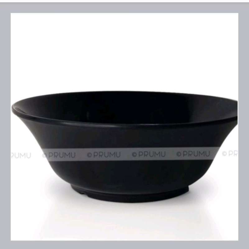 Jual Mangkok Hitam Besar Lebar Oriental Jepang Bento Cafe Restoran