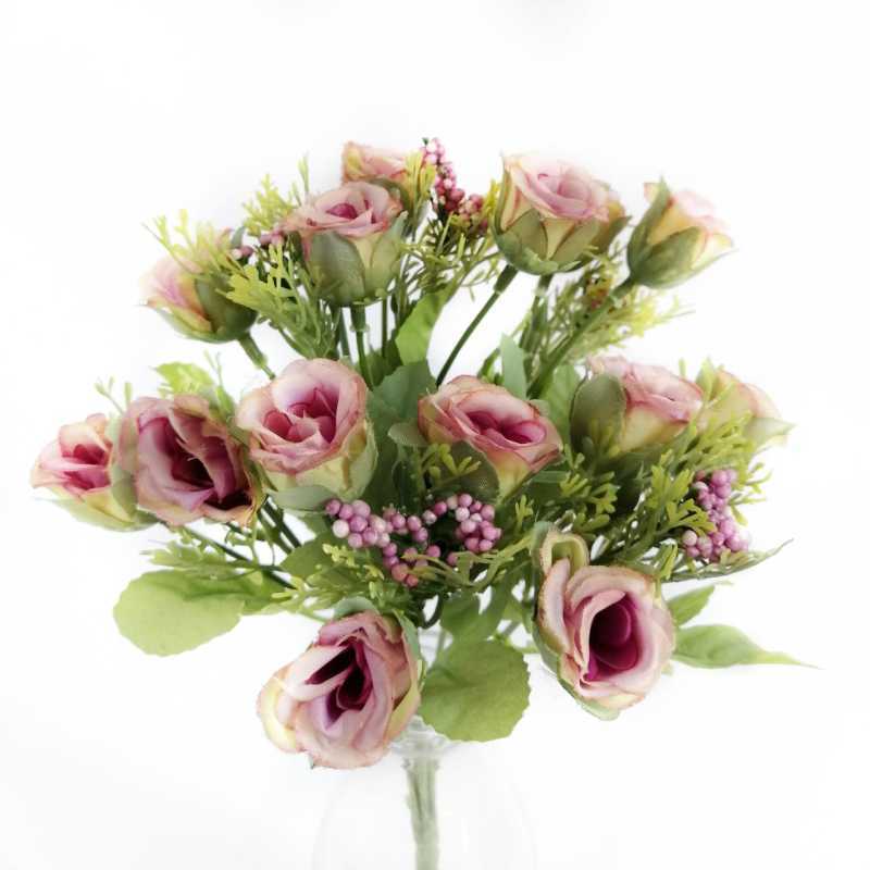 Promo Mawar Mini Gradasi Tanaman Hias Plastik Buket Bunga Wisuda - No ...